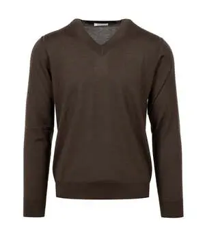 Paolo Pecora V Neck Sweaters For Men