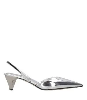3juin Silver Tone Sandals For Women
