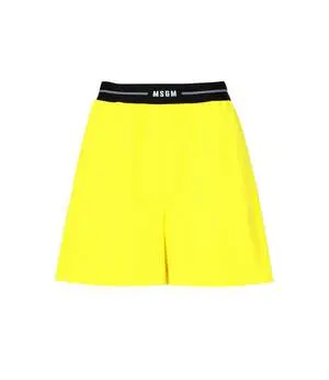 Msgm Loose Fit Shorts For Women