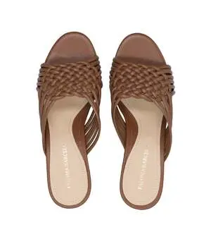 PALOMA BARCELO Nappa Spool Heel Slides