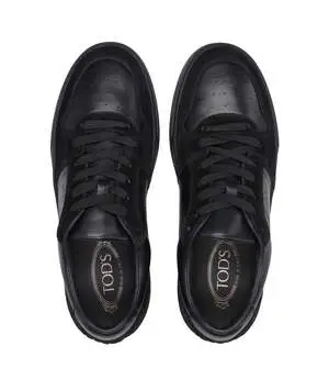 TOD'S Leather And Suede Sneakers