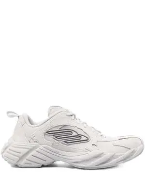Balenciaga Leather Monday Sneakers - White