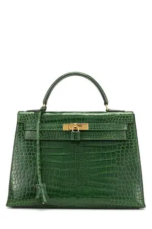 Hermès Crocodile Porosus Lisse Kelly Sellier 32