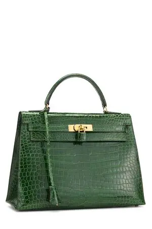 Hermès Crocodile Porosus Lisse Kelly Sellier 32