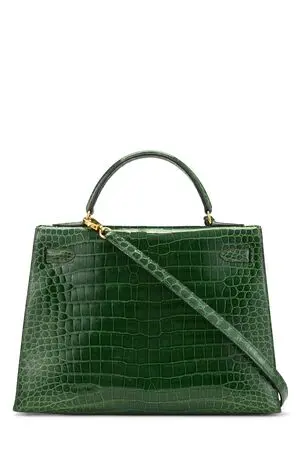 Hermès Crocodile Porosus Lisse Kelly Sellier 32