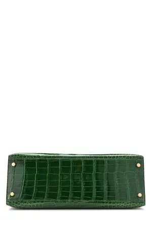 Hermès Crocodile Porosus Lisse Kelly Sellier 32