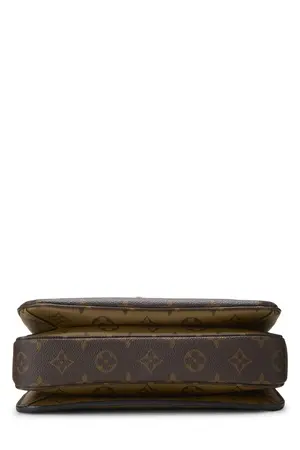 LOUIS VUITTON Monogram Reversed Canvas Pochette Metis - Brown