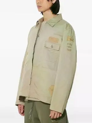 Universal Works Embroidered Patches Collared Jacket