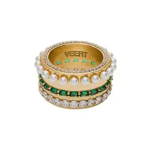 VEERT The Thick Layered Ring - Gold
