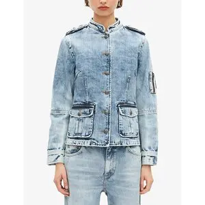 The Kooples Patch-pocket Denim Jacket