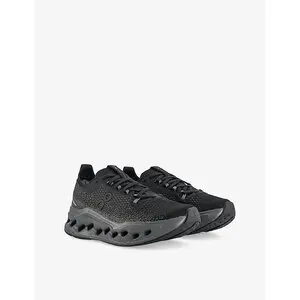 On Cloudsurfer Max Woven Low-top Trainers - Black