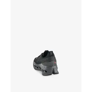 On Cloudsurfer Max Woven Low-top Trainers - Black