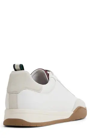Ted Baker London Leather Lace-up Sneakers - White