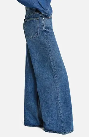 TWP Tall Tiny Dancer Wide-leg Jeans