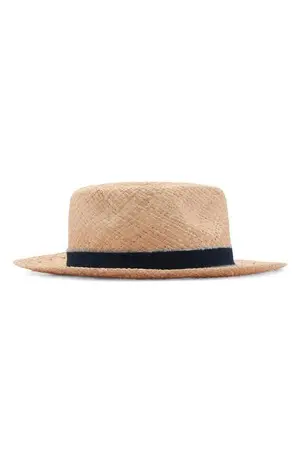 Mango Raffia Hat - Beige