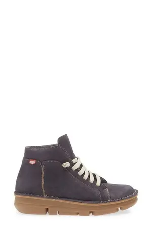 ON FOOT Touch Leather Sneaker Boot - Marino