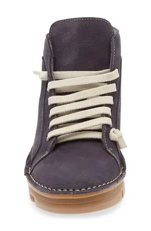 ON FOOT Touch Leather Sneaker Boot - Marino