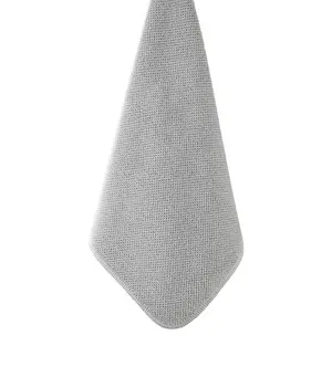 GRACCIOZA Bee Waffle Extra Large Hand Towel - Silver