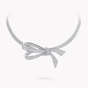 Graff Tilda's Bow Diamond Necklace - White Gold