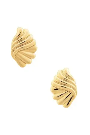 VALERE Irina Clip-on Earrings - Gold