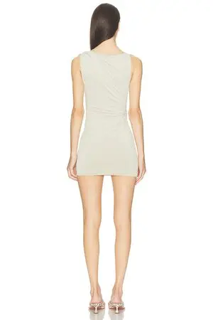 MIMCHIK Draped Mini Dress