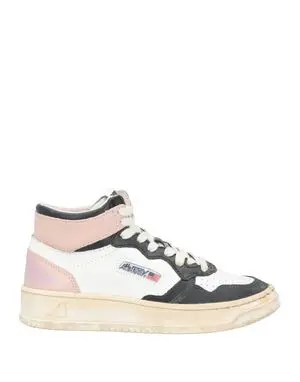 AUTRY Soft Leather High-top Sneakers - Black