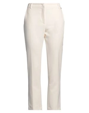 Liu Jo Tapered Crepe Pants - Ivory