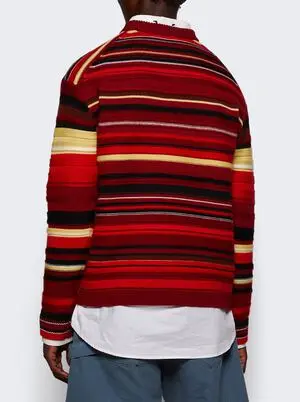 JW Anderson Multi Stripe Wool Sweater