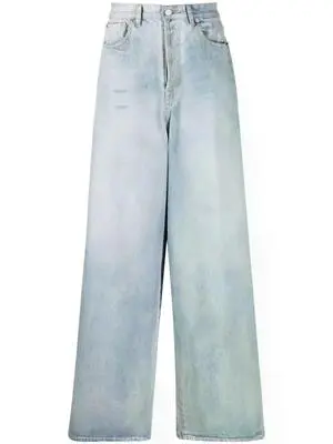 Vetements Wide Leg Jeans For Men