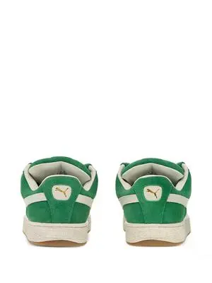 PUMA Suede Lace-up Sneakers - Green