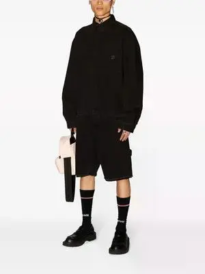 AMBUSH Logo-embroidered Cotton Shirt
