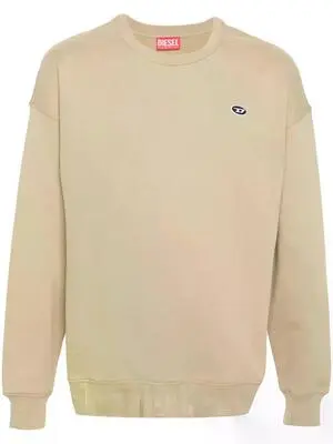 DIESEL® Cotton Jersey Sweatshirt