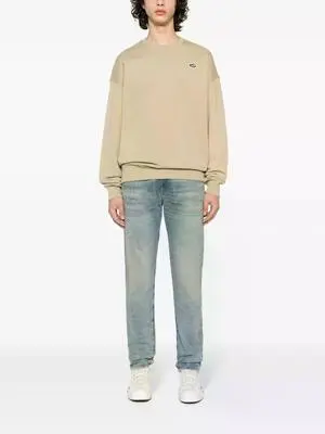 DIESEL® Cotton Jersey Sweatshirt