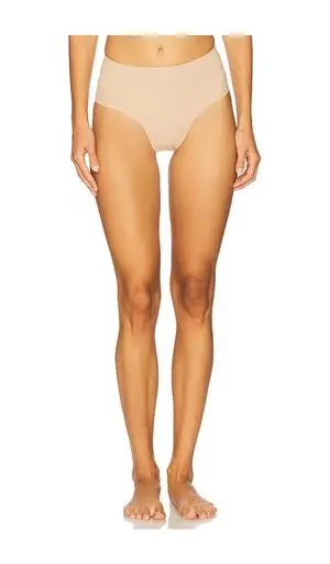 Hanky Panky Body Midrise Thong In Beige - Chai