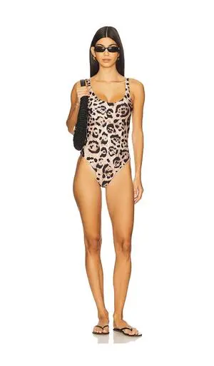 Agua Bendita Gema One Piece Swimsuit - Jaguar