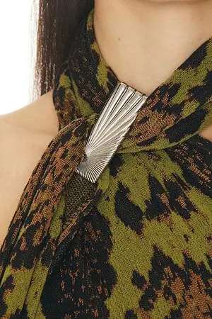 Attico Python Mini Dress - Multicolor