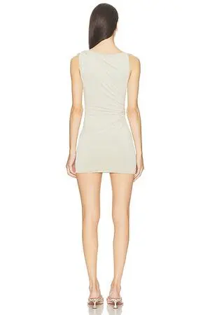 MIMCHIK Draped Mini Dress