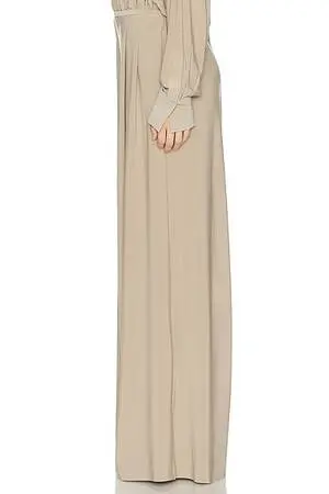 Norma Kamali Pleated Pant