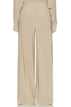 Norma Kamali Pleated Pant