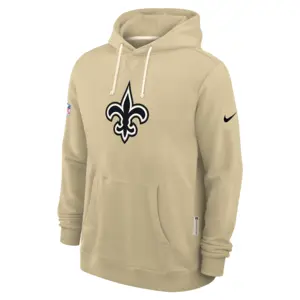 Nike New Orleans Saints Sideline Nfl Pullover Hoodie - Yellow