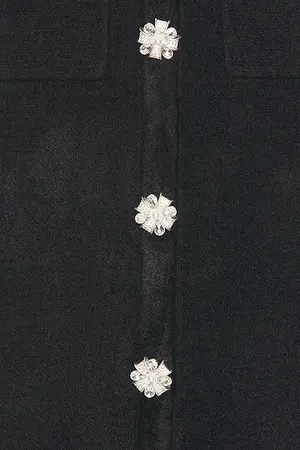 SELF-PORTRAIT Chenille Knit Midi Dress