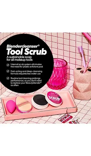 BEAUTYBLENDER Blendercleanser Tool Scrub - Charcoal
