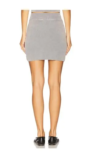 Alexander Wang Mini Skirt With Embossed Logo