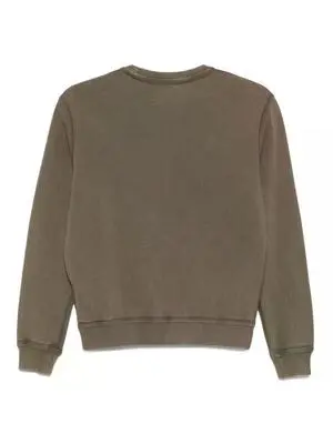 MARANT ETOILE Logo-detail Sweatshirt - Green