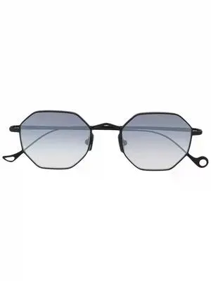 EYEPETIZER Geometric-frame Sunglasses - Black