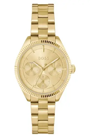 BOSS Sage Sport Bracelet Watch - Gold