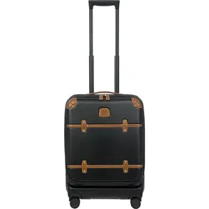 Bric'S Bric's Bellagio 3.0 21" Carry-On Spinner Luggage With Pocket Black