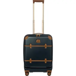 Bric'S Bric's Bellagio 3.0 21" Carry-On Spinner Luggage With Pocket Blue