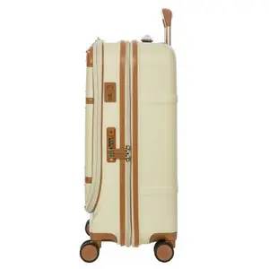 Bric'S Bellagio 3.0 21" Carry-on Spinner Luggage With Pocket - Cream