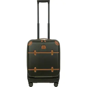 Bric'S Bric's Bellagio 3.0 21" Carry-On Spinner Luggage With Pocket Olive